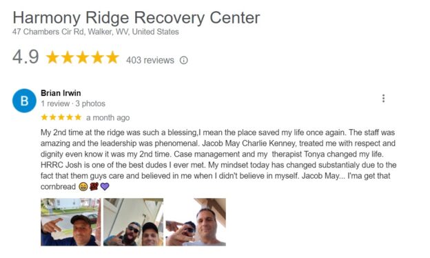 A Recovery Story at Harmony Ridge | Harmony Ridge Recovery Center WV